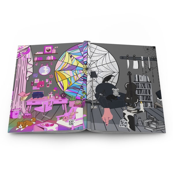 Wednesday Addams Journal - Etsy