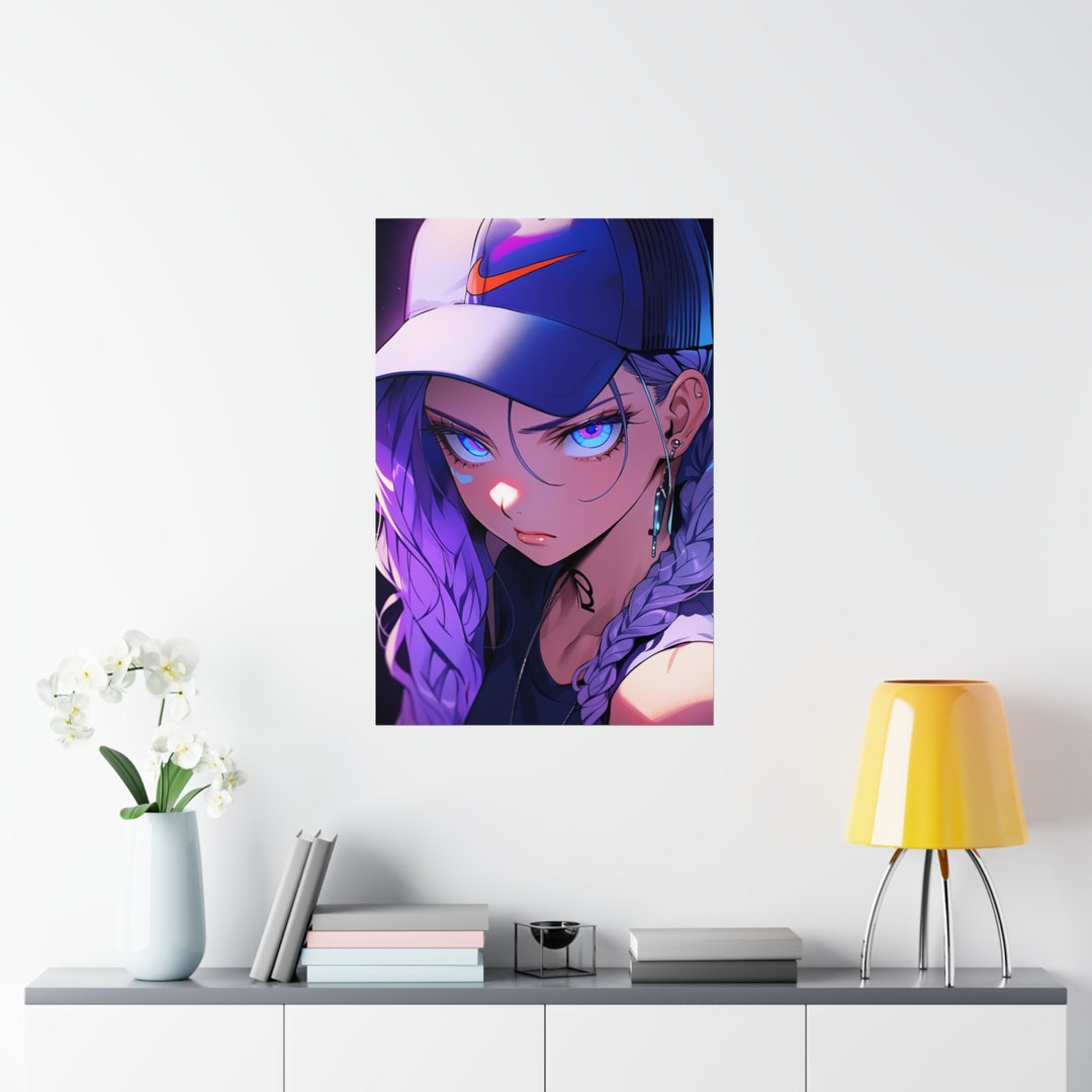 Anime Girl Poster - Premium Matte Vertical Posters - Etsy