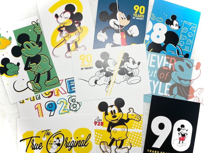 Mickey Mouse and Friends Postcards C | Disney Postcards | One Postcard ...