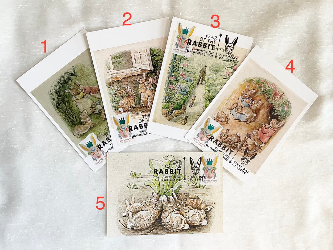 Beatrix Potter Peter Rabbit the Tale of the Flopsy Bunnies Year of ...