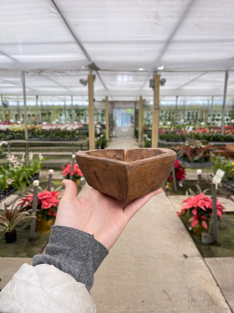 Wooden Heart Pot - Etsy