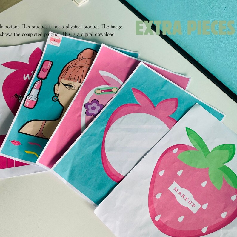 Printable Make up Kit for Girls, Busy Book, Diy Book - Etsy