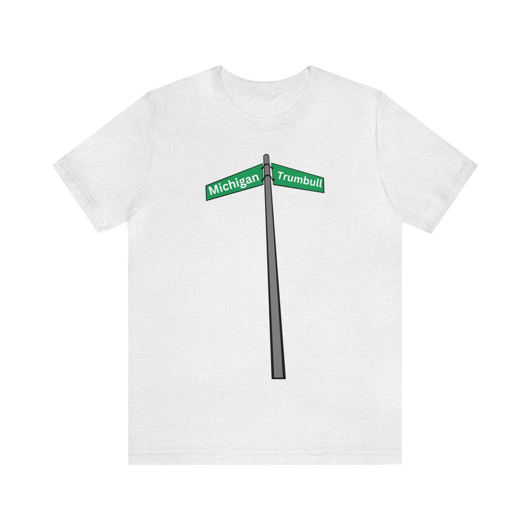 Michigan & Trumbull Tee Shirt Old Tiger Stadium Corktown - Etsy