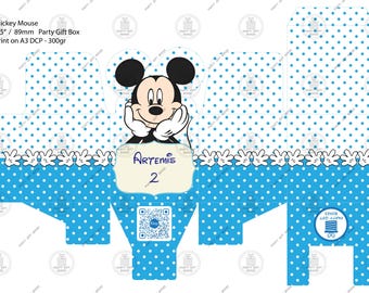 Mickey Mouse and Friends V1 Theme Birthday Party Gift Box Theme ...