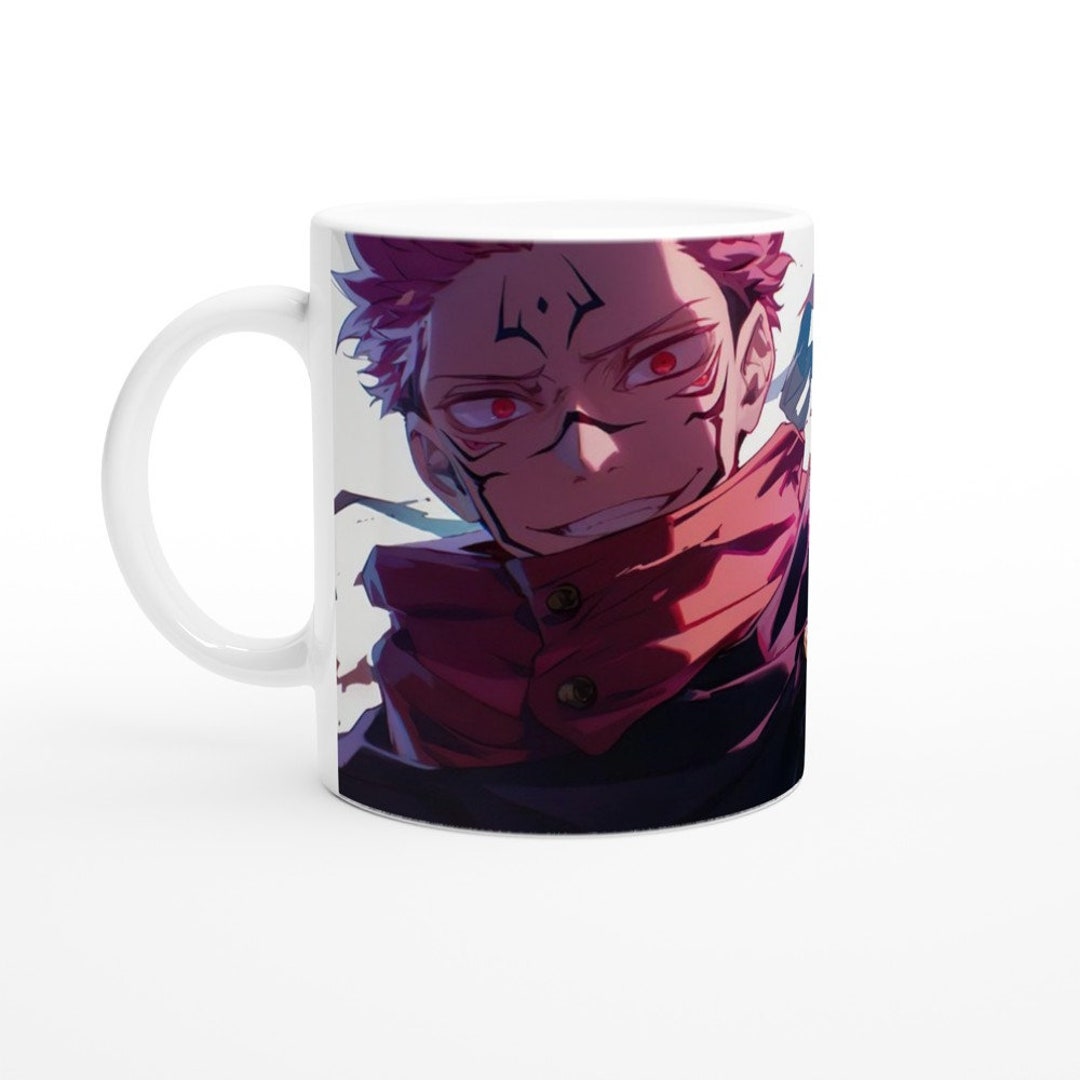 Sukuna Mug: Jujutsu Kaisen Anime, 11oz Ceramic Mug - Etsy