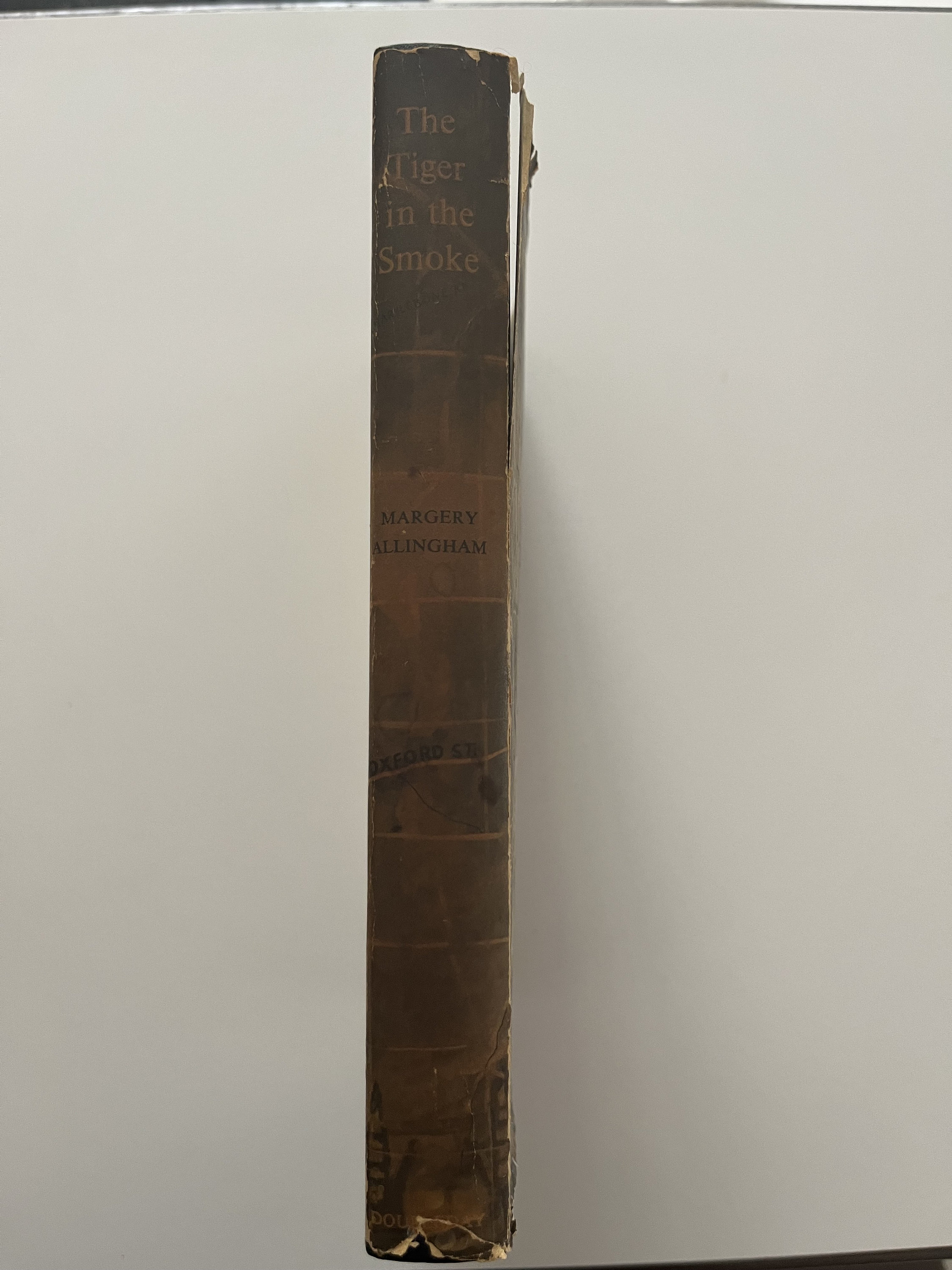 Vintage Hollow Book the Tiger in the Smoke 1952 Secret Book Secret ...