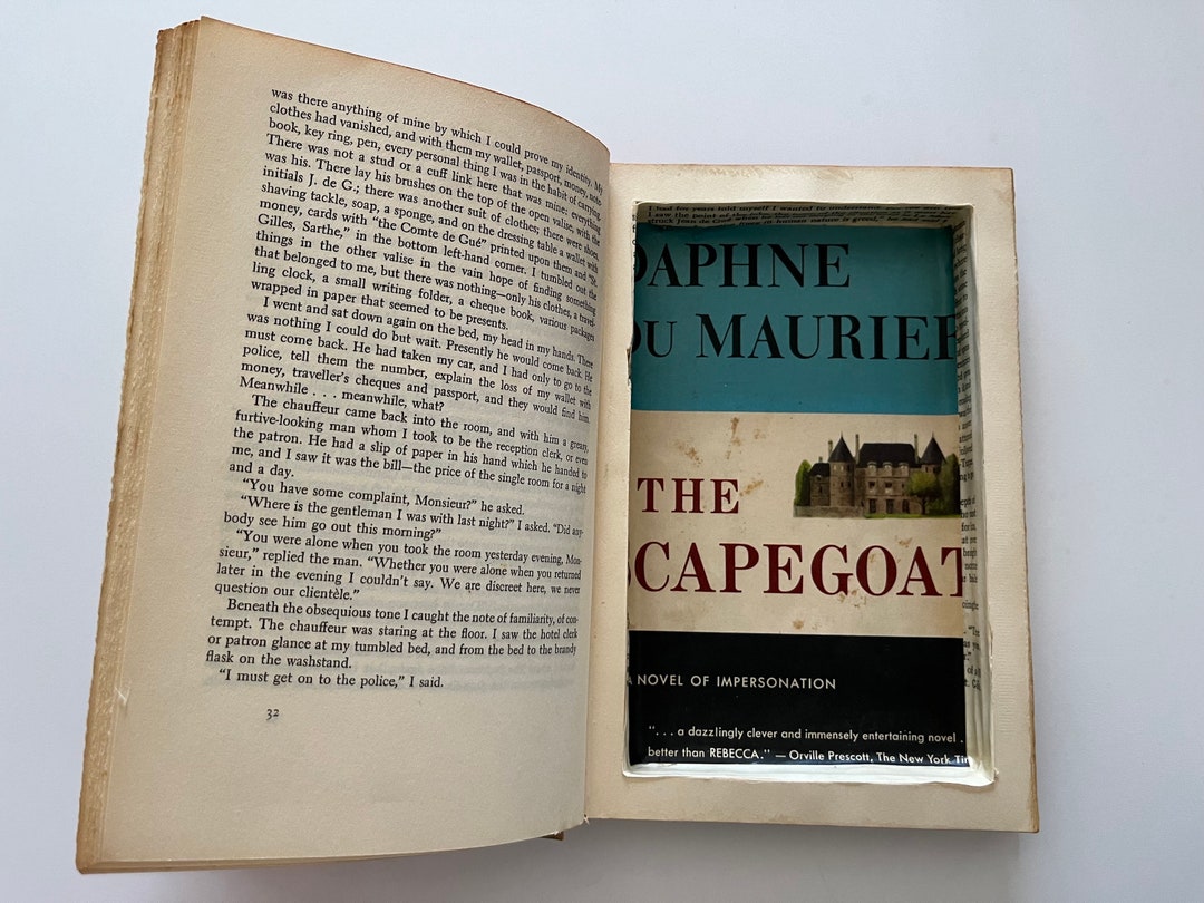 Vintage Hollow Book the Scapegoat Daphne Du Maurier Secret Book Secret ...