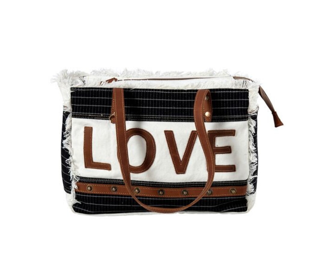 Myra Bag: S-8033 letters of Love Small & Crossbody Handbag - Etsy