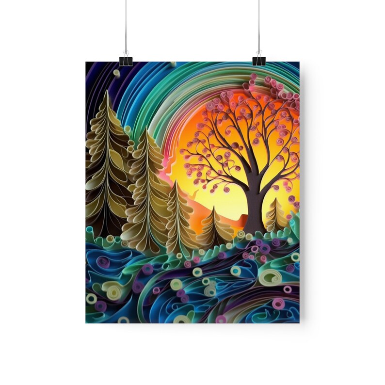 Matte Posters Digital Files Set, Modern Matte Posters Digital Prints ...