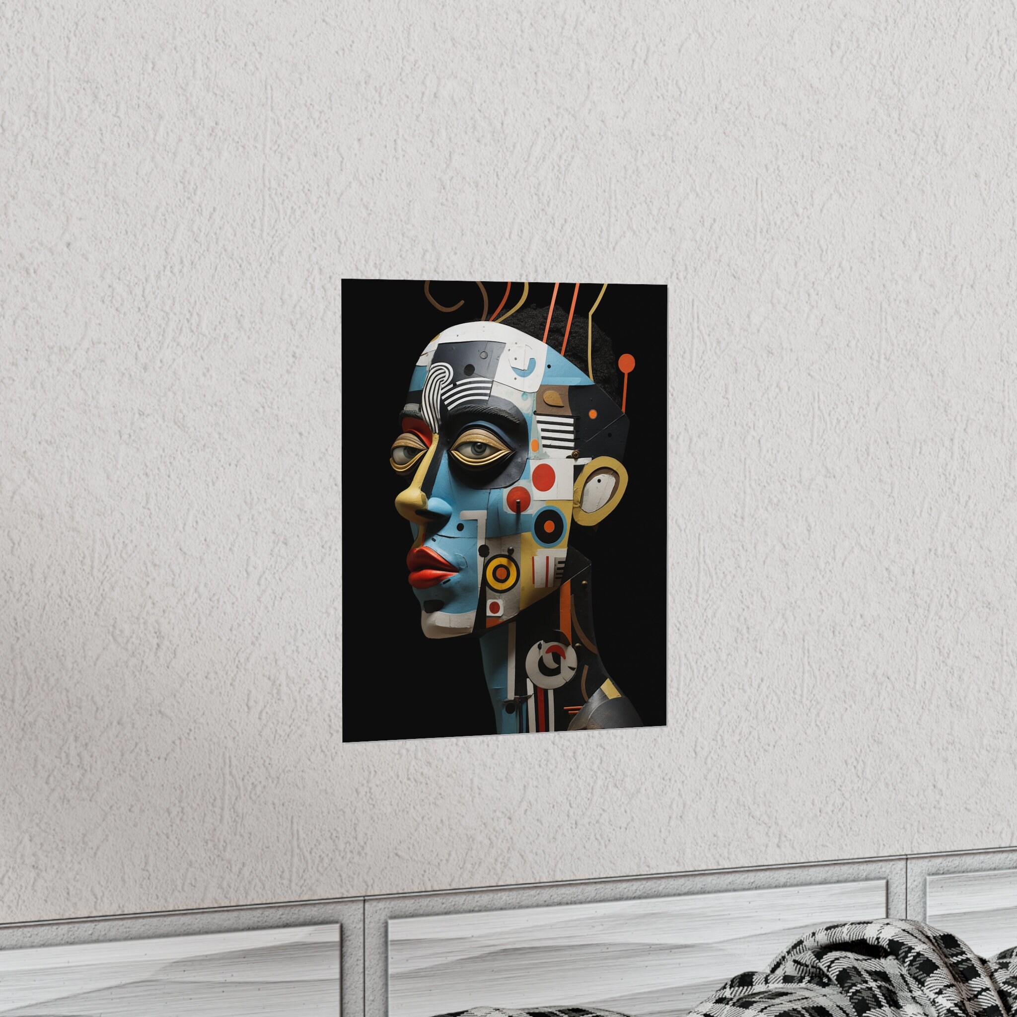 Surrealism Portrait Poster Art-surreal Art-surreal Art Print-surreal ...