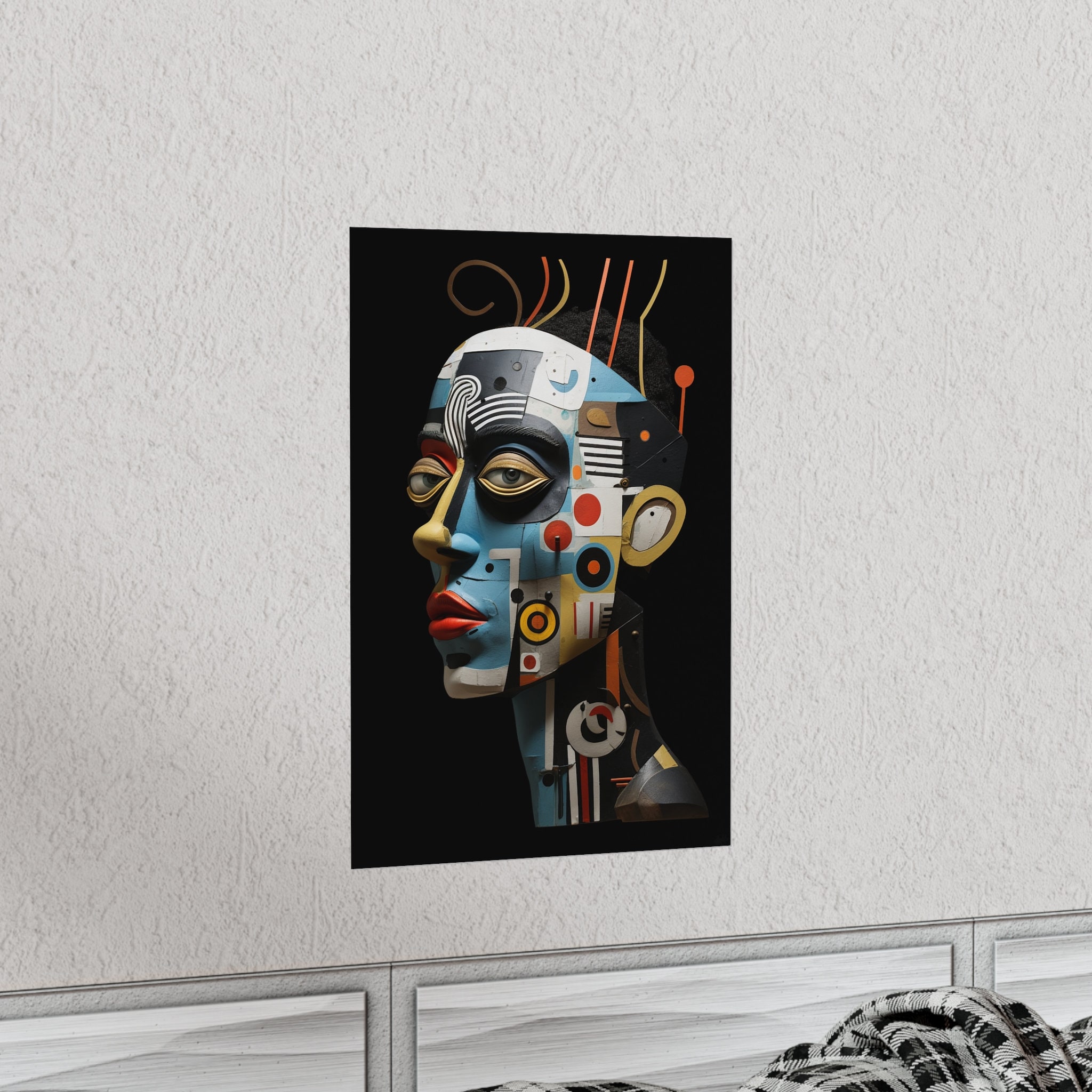 Surrealism Portrait Poster Art-surreal Art-surreal Art Print-surreal ...
