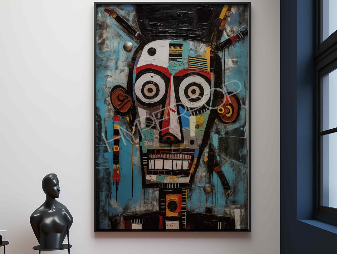 Cartoon Portrait Wall Printable, Digital Download Illustration, Custom ...