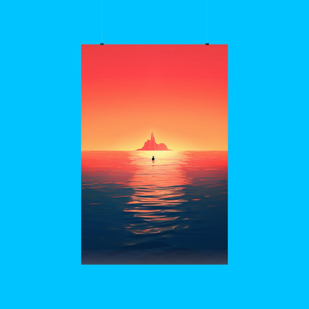 Transcendent Waters Otto Collection Premium Matte Vertical Posters ...