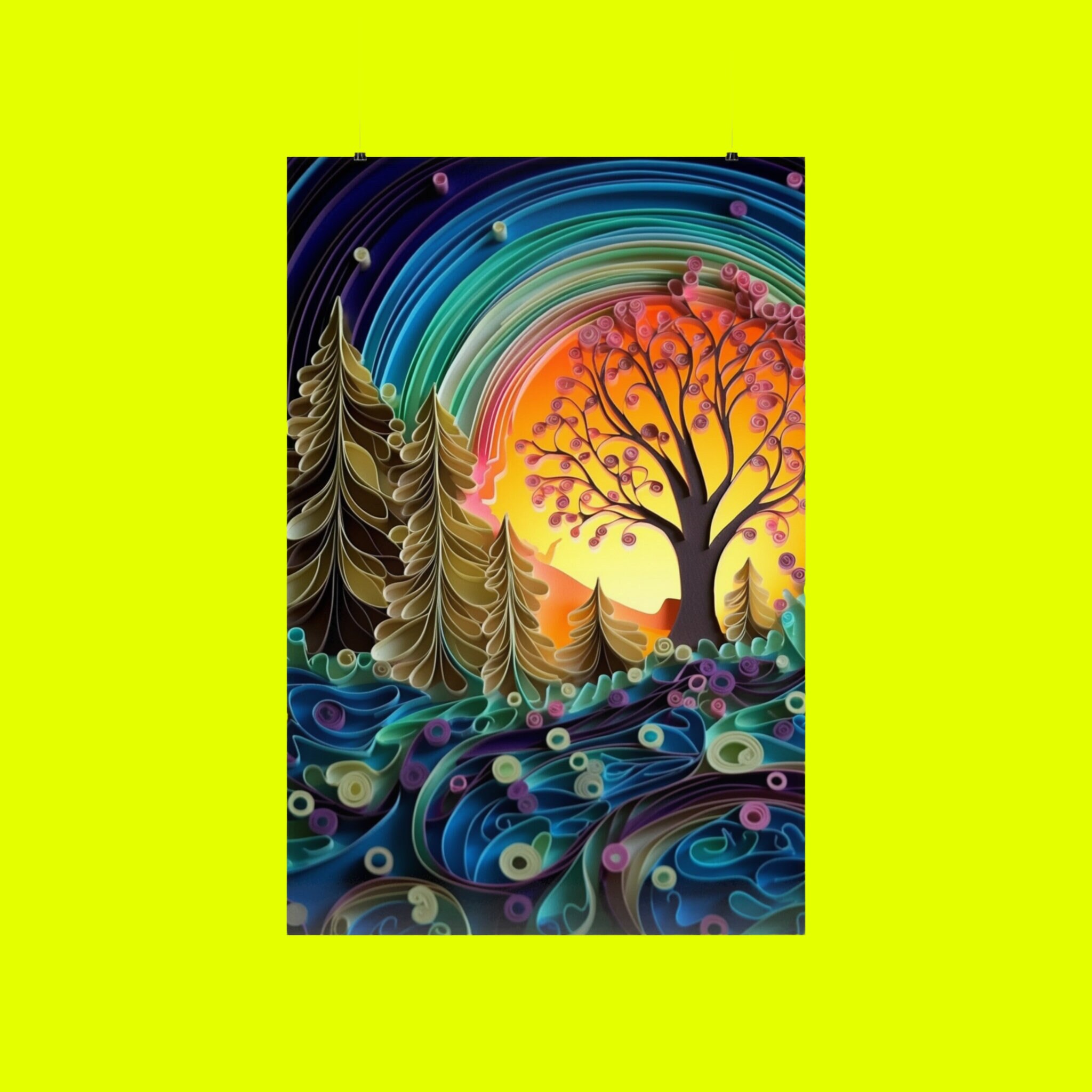 Matte Posters Digital Files Set, Modern Matte Posters Digital Prints ...