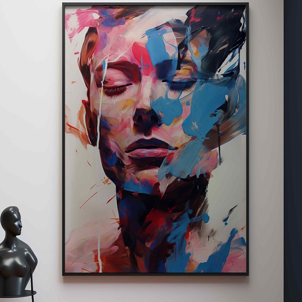 Abstract Male Figure - Etsy