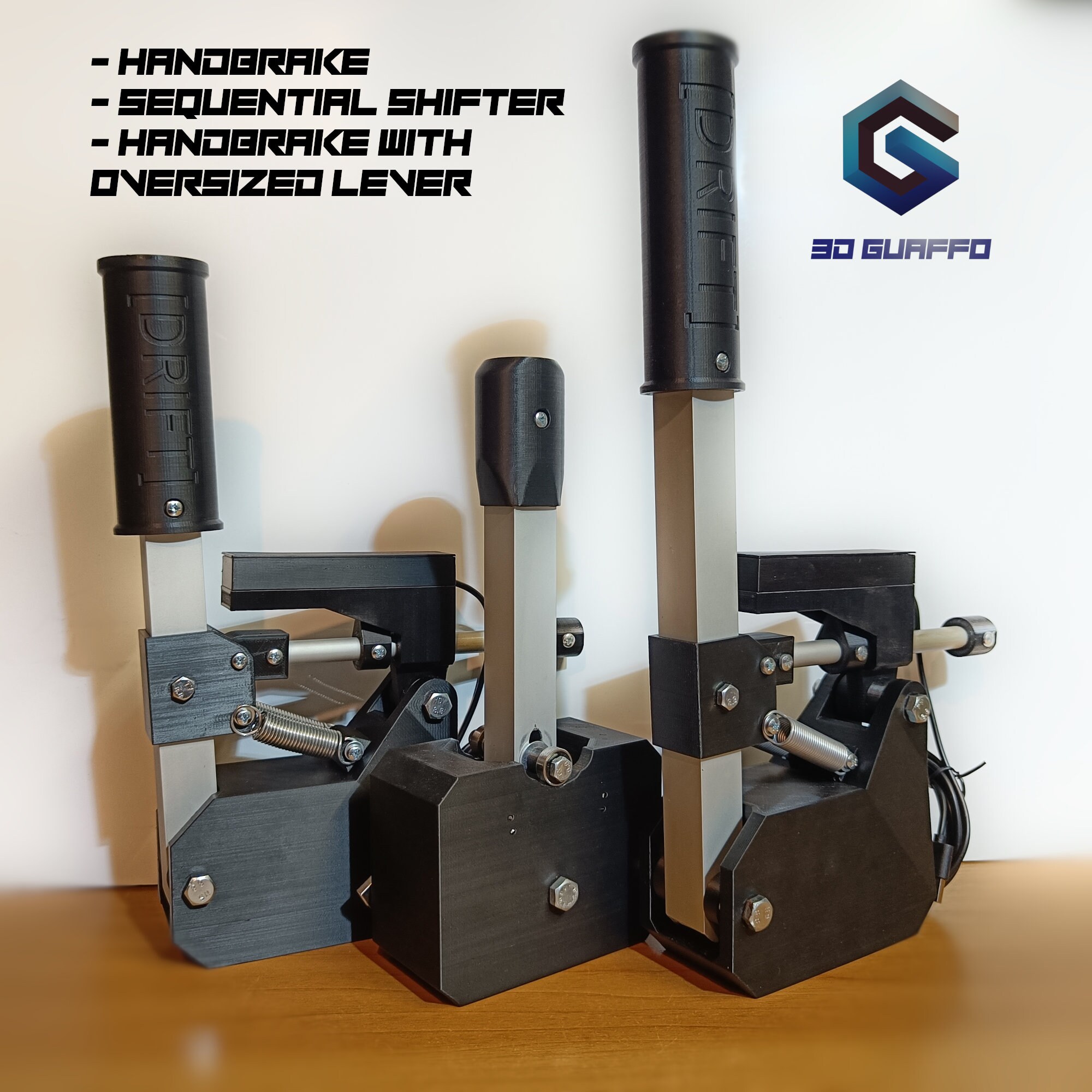 Handbrake Handbrake USB Potentiometer 16bit PC Sim Racing CUSTOMIZABLE ...