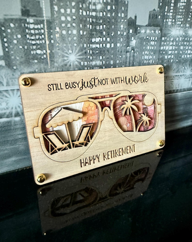 Retirement Money Gift, Card With Money for Retirement, Retirement Gift ...