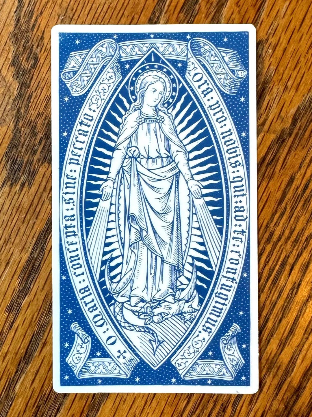 O Maria Vinyl Sticker - Etsy