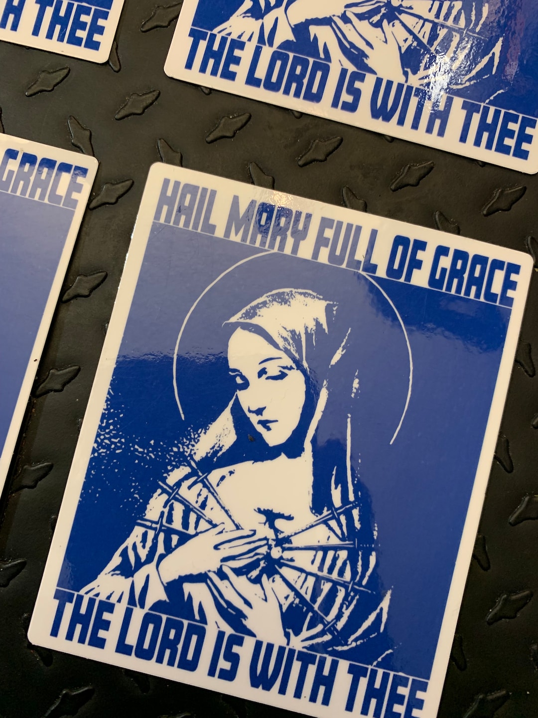Hail Mary Vinyl Sticker - Etsy