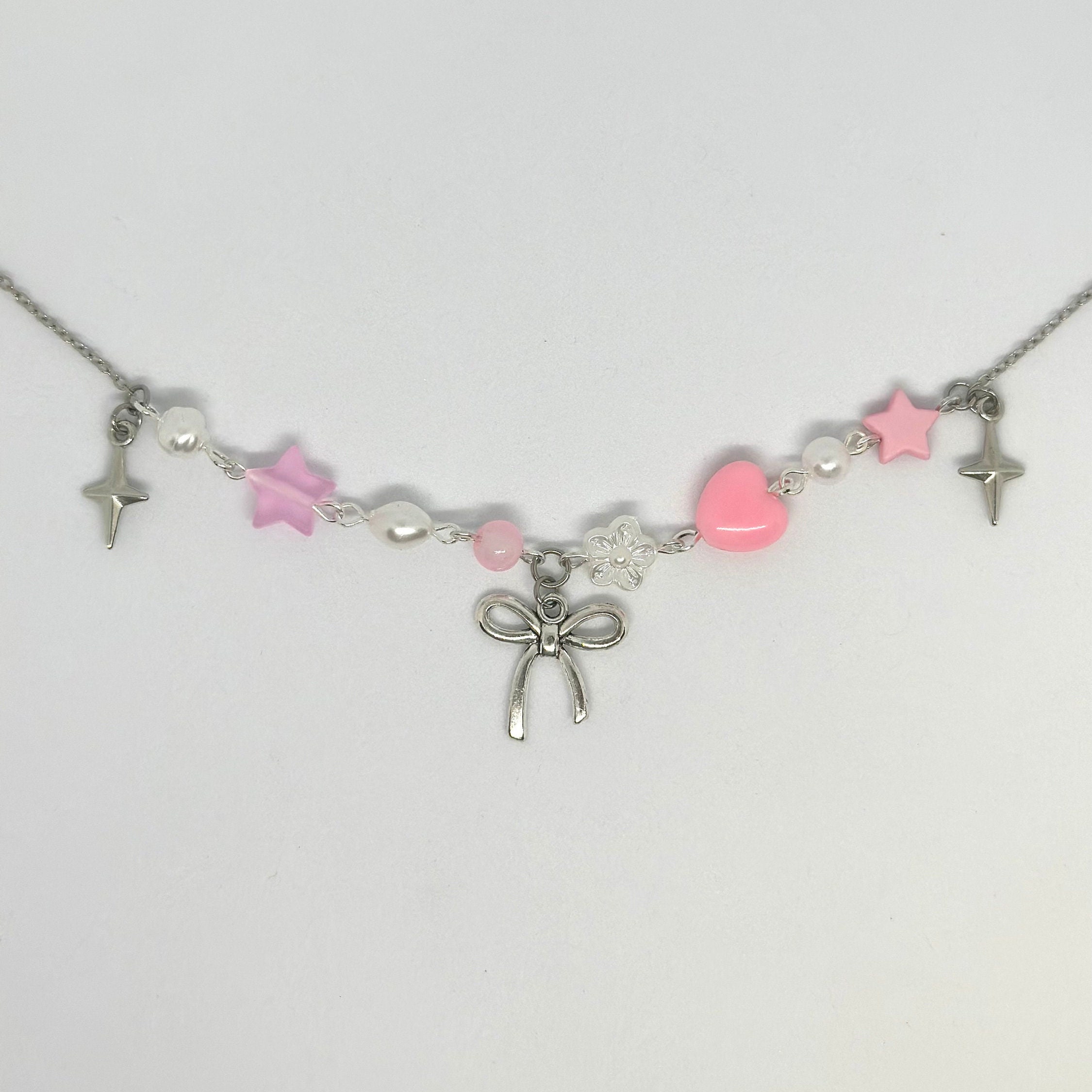 Matching Nana Hachi Necklaces Friendship Couple Matching Set Beaded