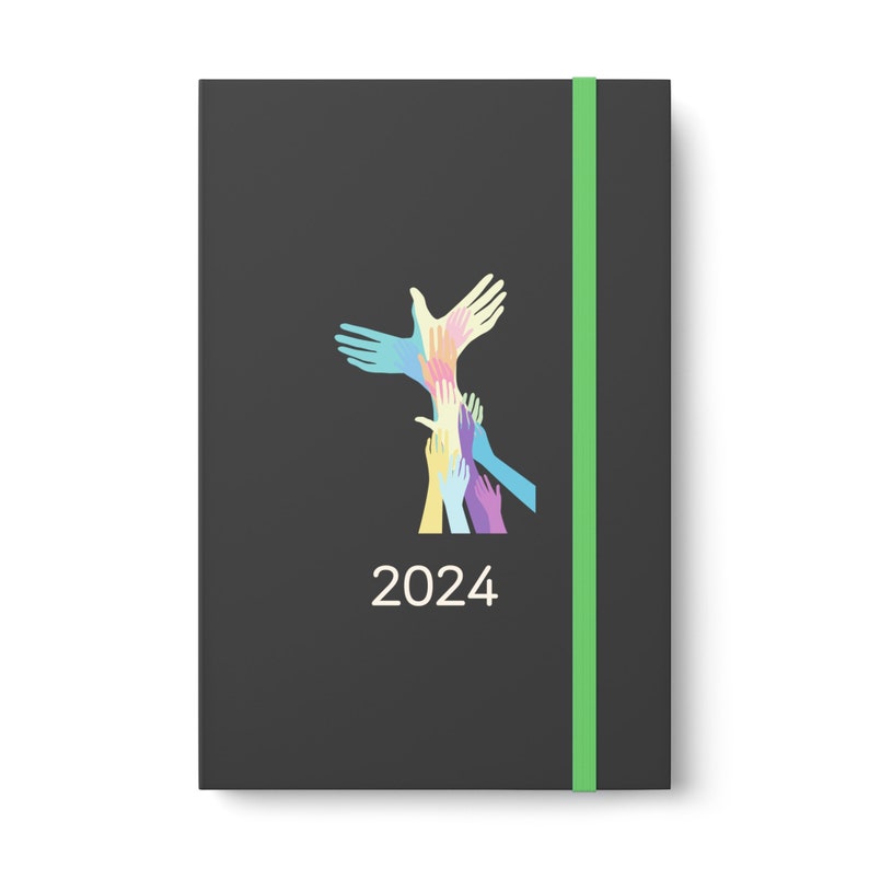 2024 Hardcover Notebook Year 2024 Journal Peace 2024 Notebook - Etsy