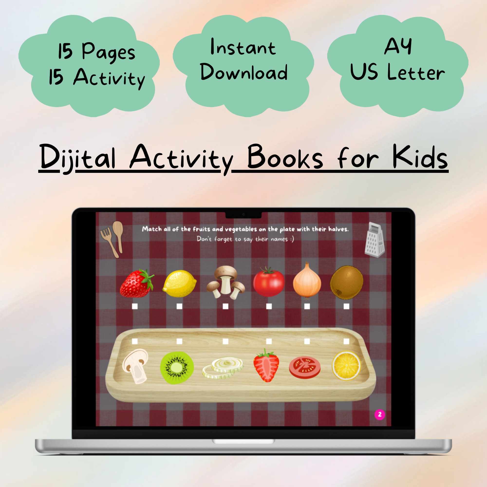 Printable for Kids - Creative Digital Journal for Kids - Kids Activity ...