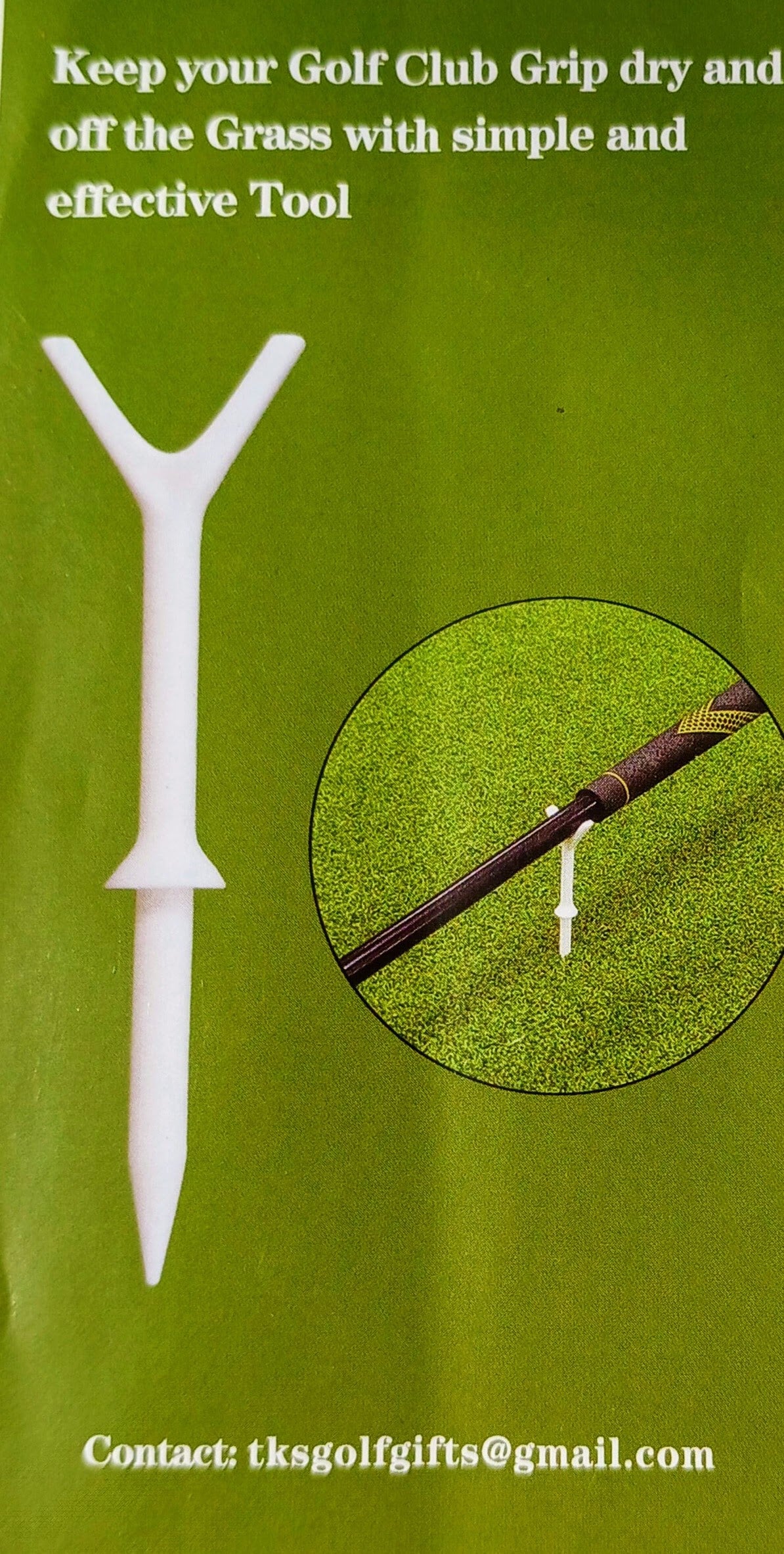 Golf, Dry Putter Grips, Keep Club Grips off Wet Grass, Club Rest. - Etsy