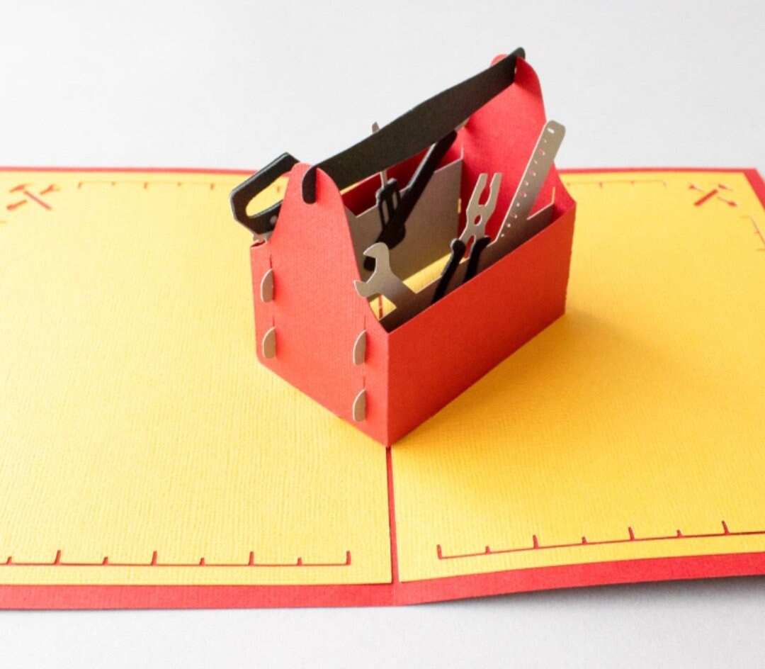Tool Box Card - Etsy