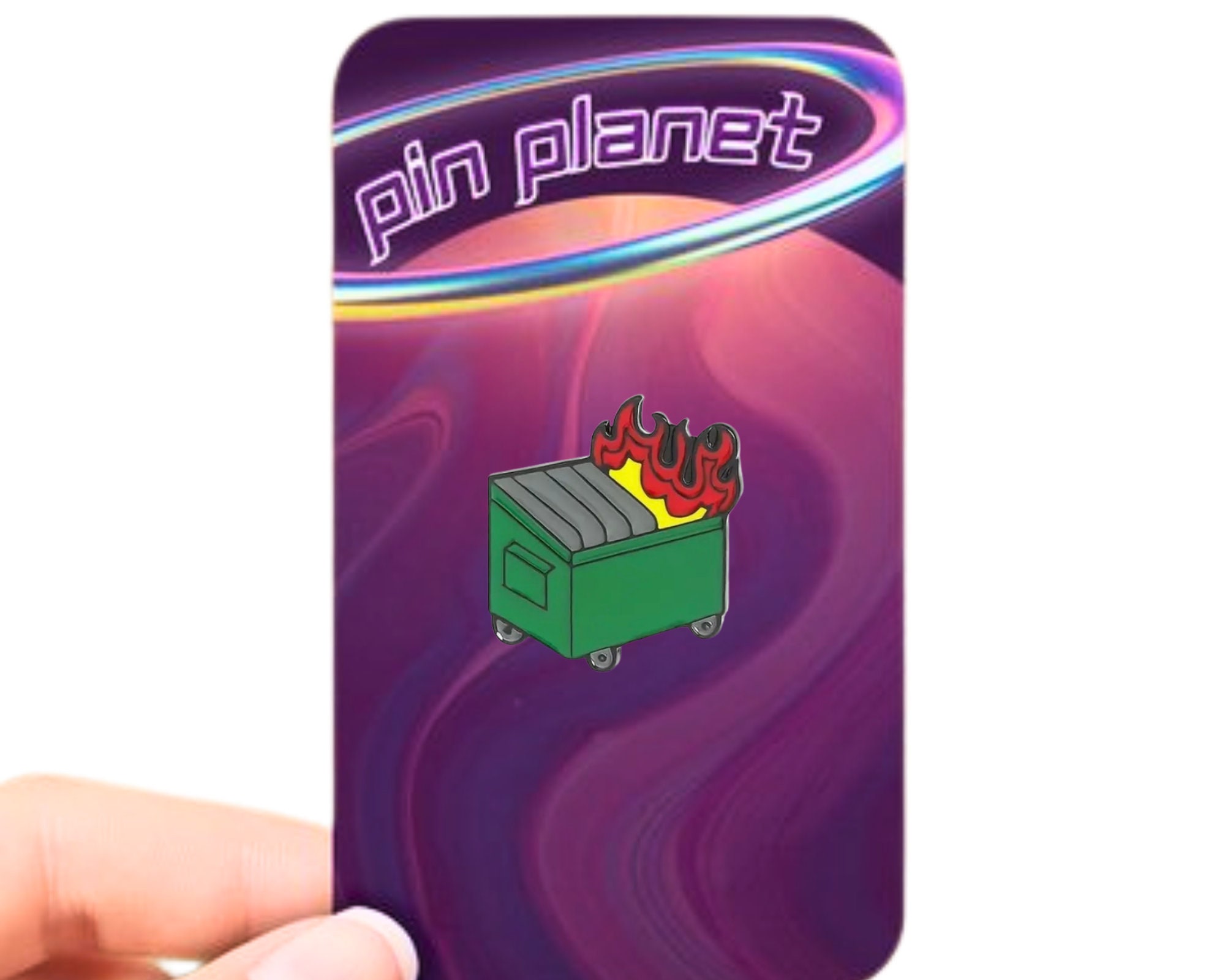 Funny Enamel Pins, Meme Enamel Pins, Dumpster Fire Enamel Pins Skeleton ...