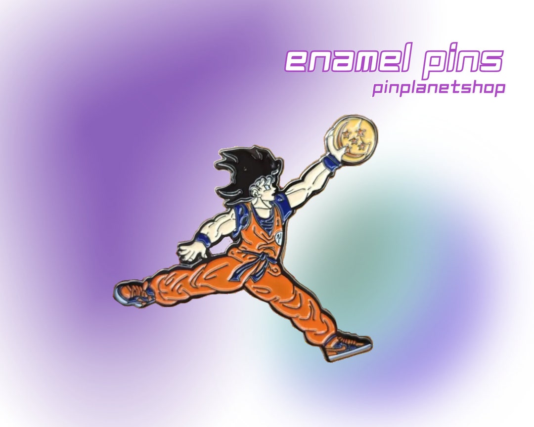 Goku Dunk Enamel Pin Anime Hype Trendy Accessories for Gifts and ...
