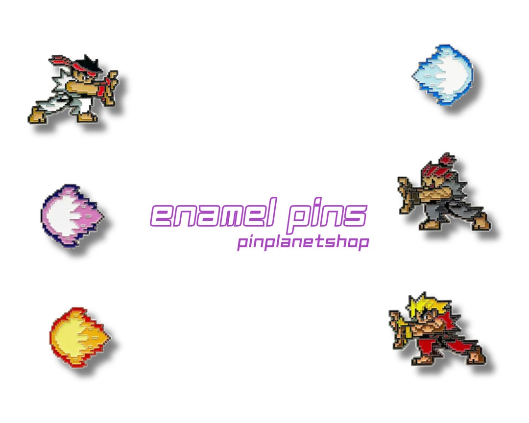 Gaming Enamel Pins - Pixelated Pins, Collectible Pins, Nostalgic Pins ...