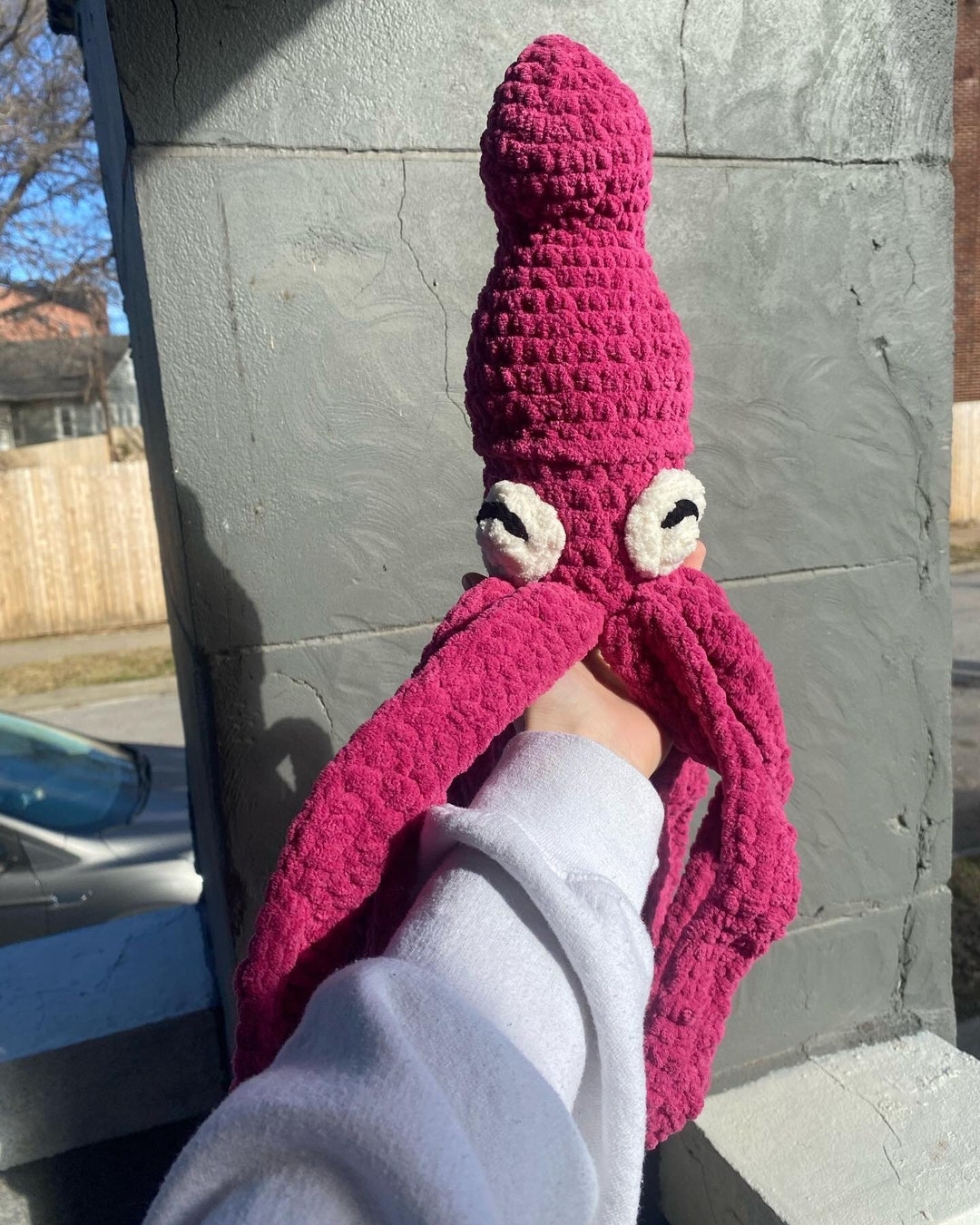 PHYSICAL PRODUCT Hubble the Squid Crochet Stuffy - Etsy