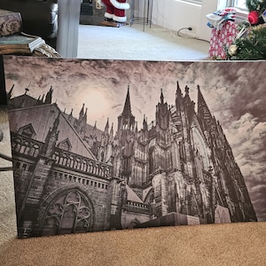 Cologne Cathedral (print on Canvas) - Etsy