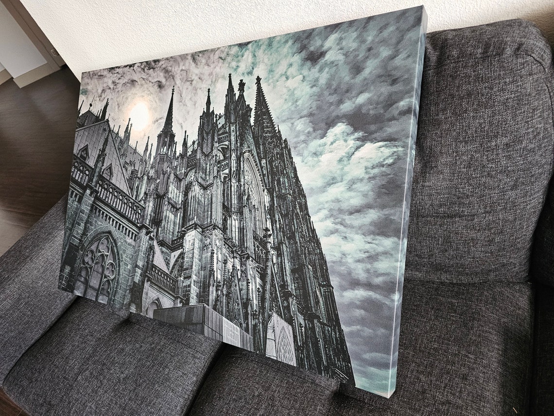 Cologne Cathedral (print on Canvas) - Etsy