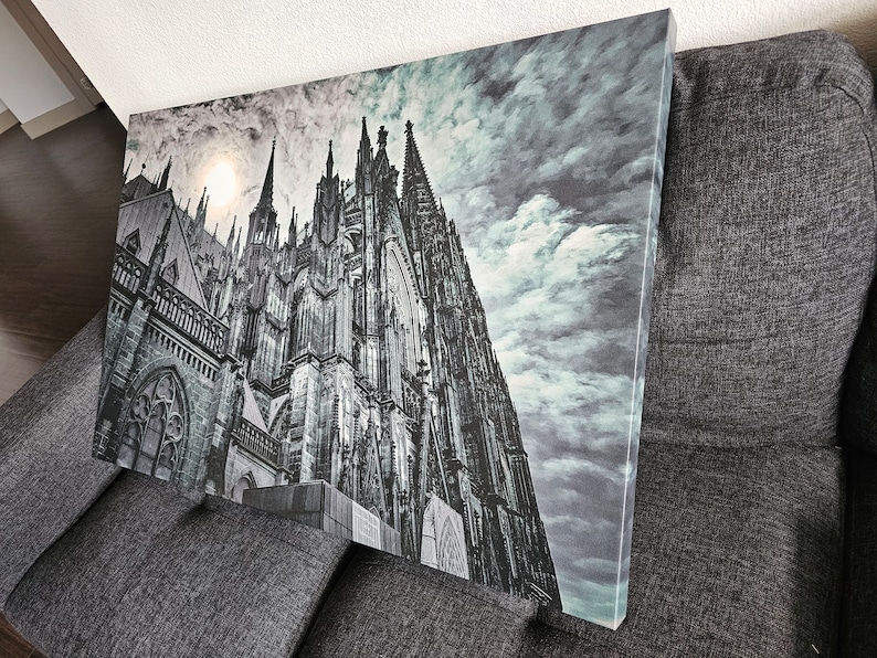 Cologne Cathedral (print on Canvas) - Etsy