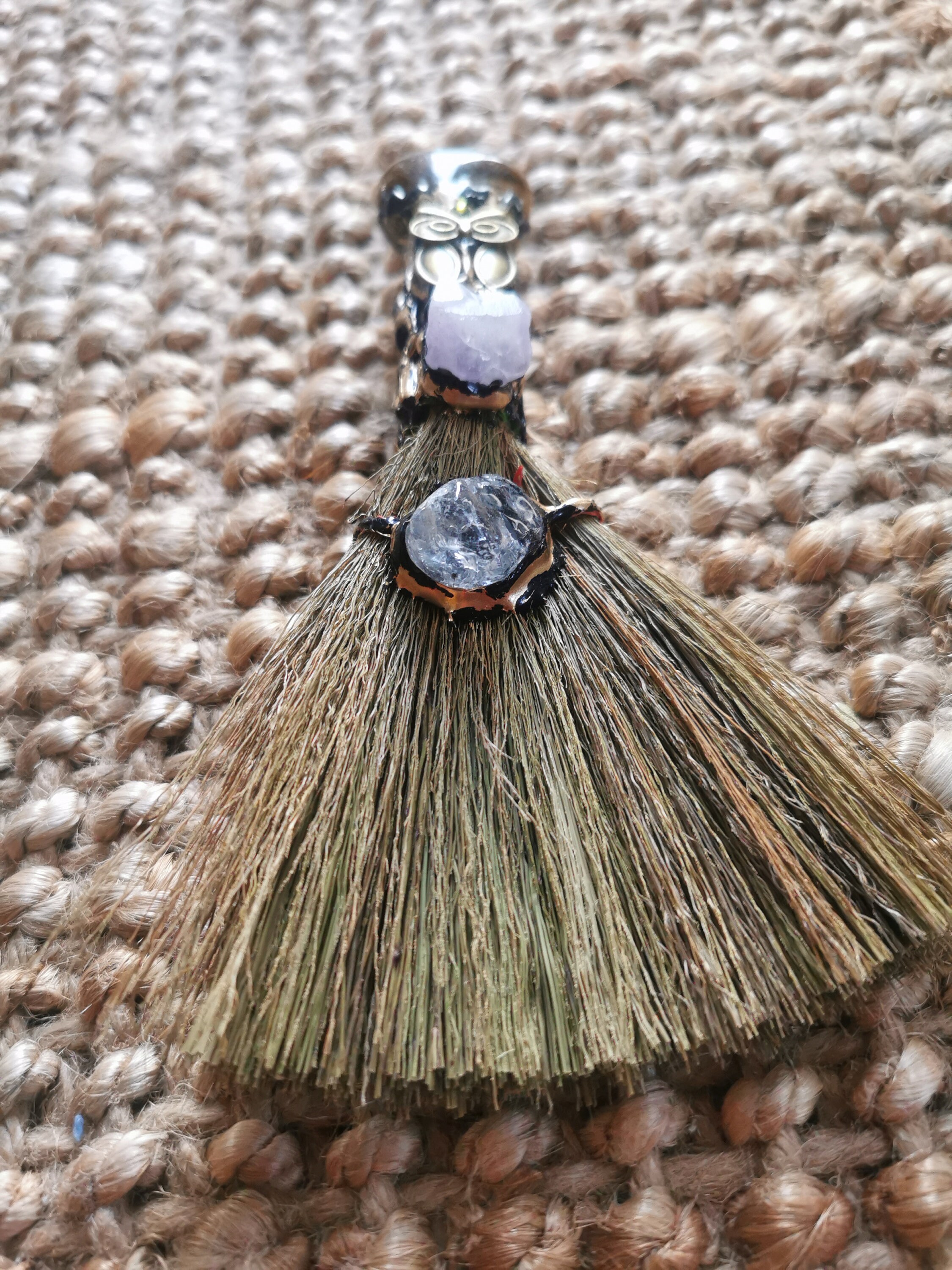 Magic Broom Witch Broom Fumigation Crystals Broom Spirituality Gift ...