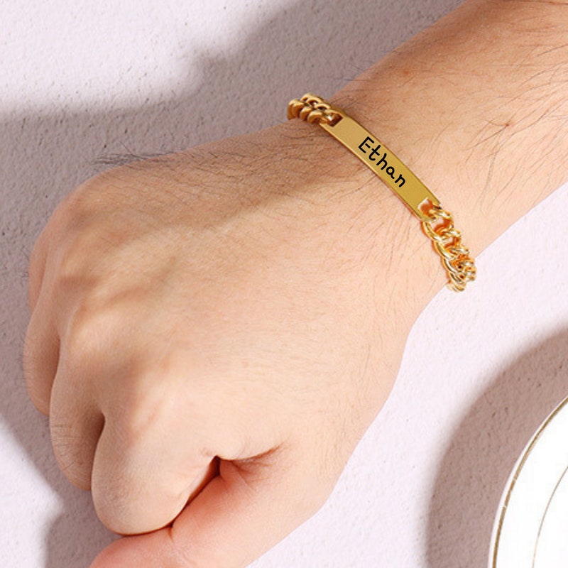 Engraved Bracelet - Etsy