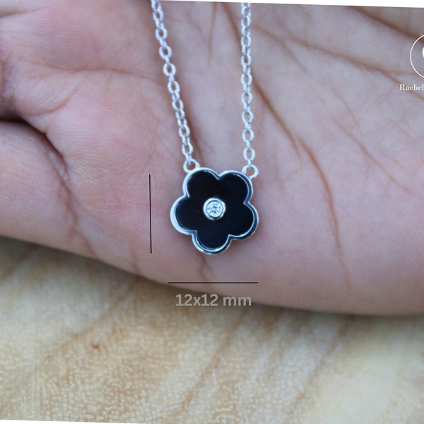 Black Clover Necklace - Etsy