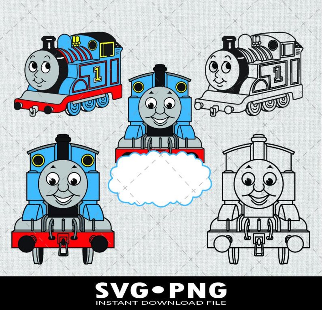 Thomas Svg, Locomotive Svg, Thomas Train Svg, Train Svg, Thomas Train ...