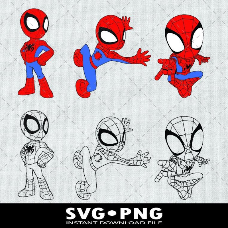Spidey Svg - Etsy