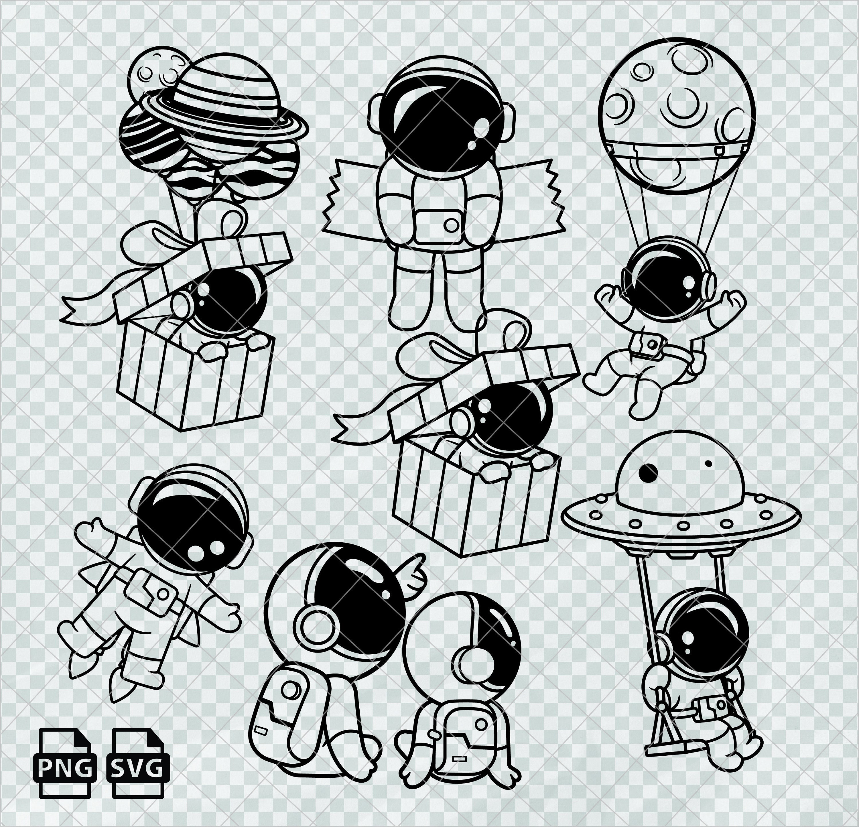 Cute Astronaut Svg, Astronaut Space Svg, Astronaut Png, Kid Astronaut ...