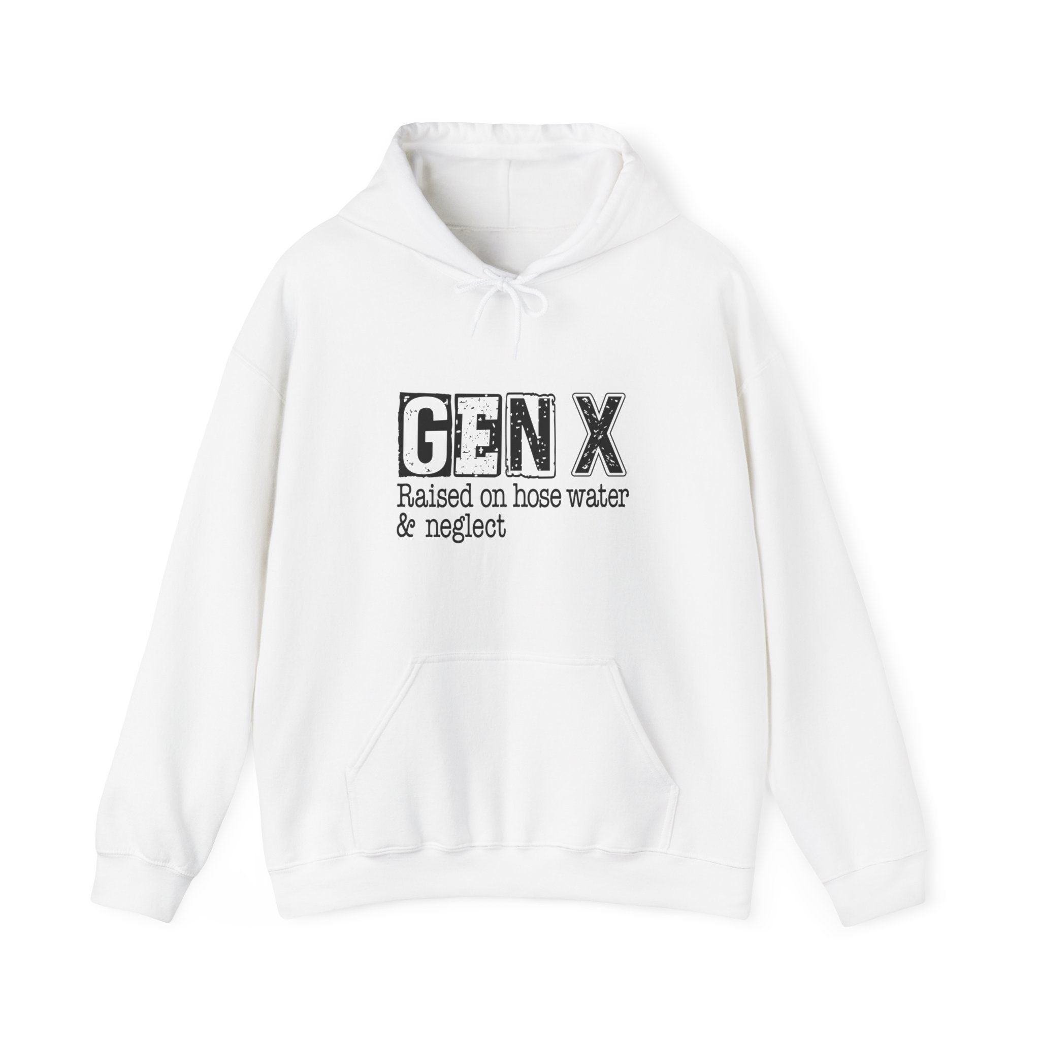 Gen X Nostalgia Hoodie - Raised on Hose Water & Neglect - Etsy
