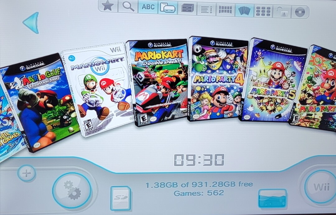 Modded Wii Console Bundle W/1tb External HDD - Etsy