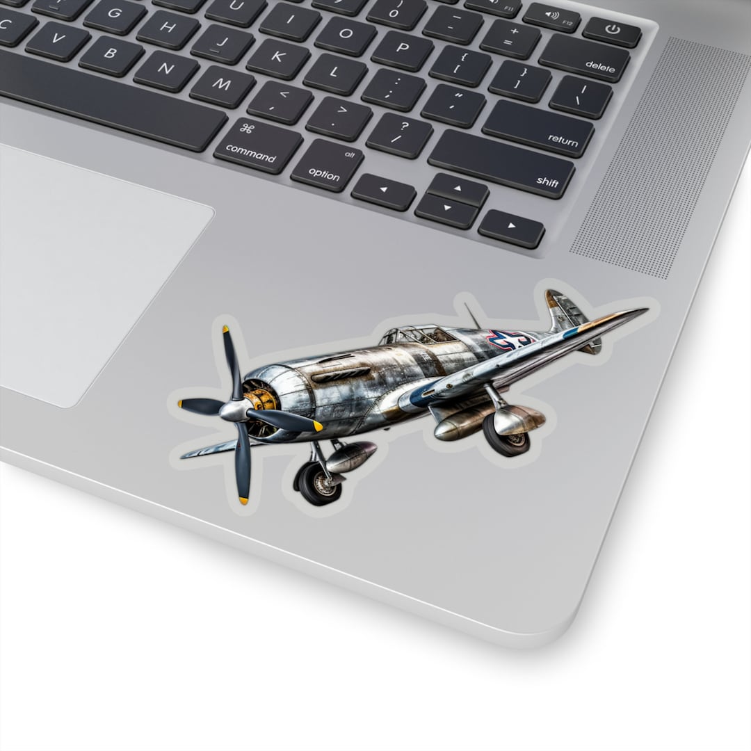 WW2 Fighter Plane Sticker WWII Aircraft Decal Gift for History - Etsy