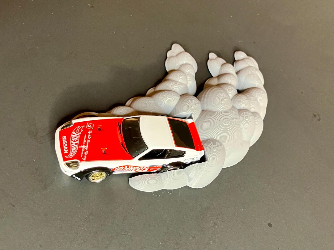 1:64 Scale Car Display – JDM Burnout Smoke Sculpture, USA Made - Etsy