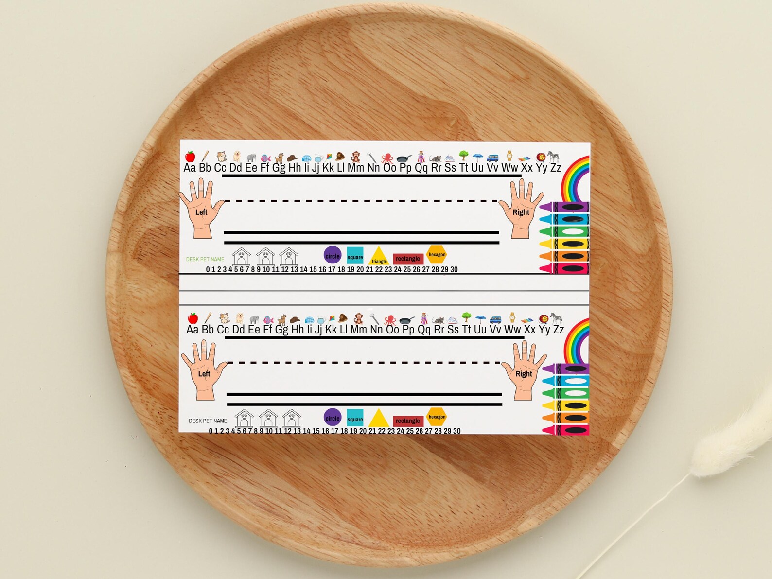 Student Desk Name Tag, Printable Student Desk Name Tag, Back to School ...