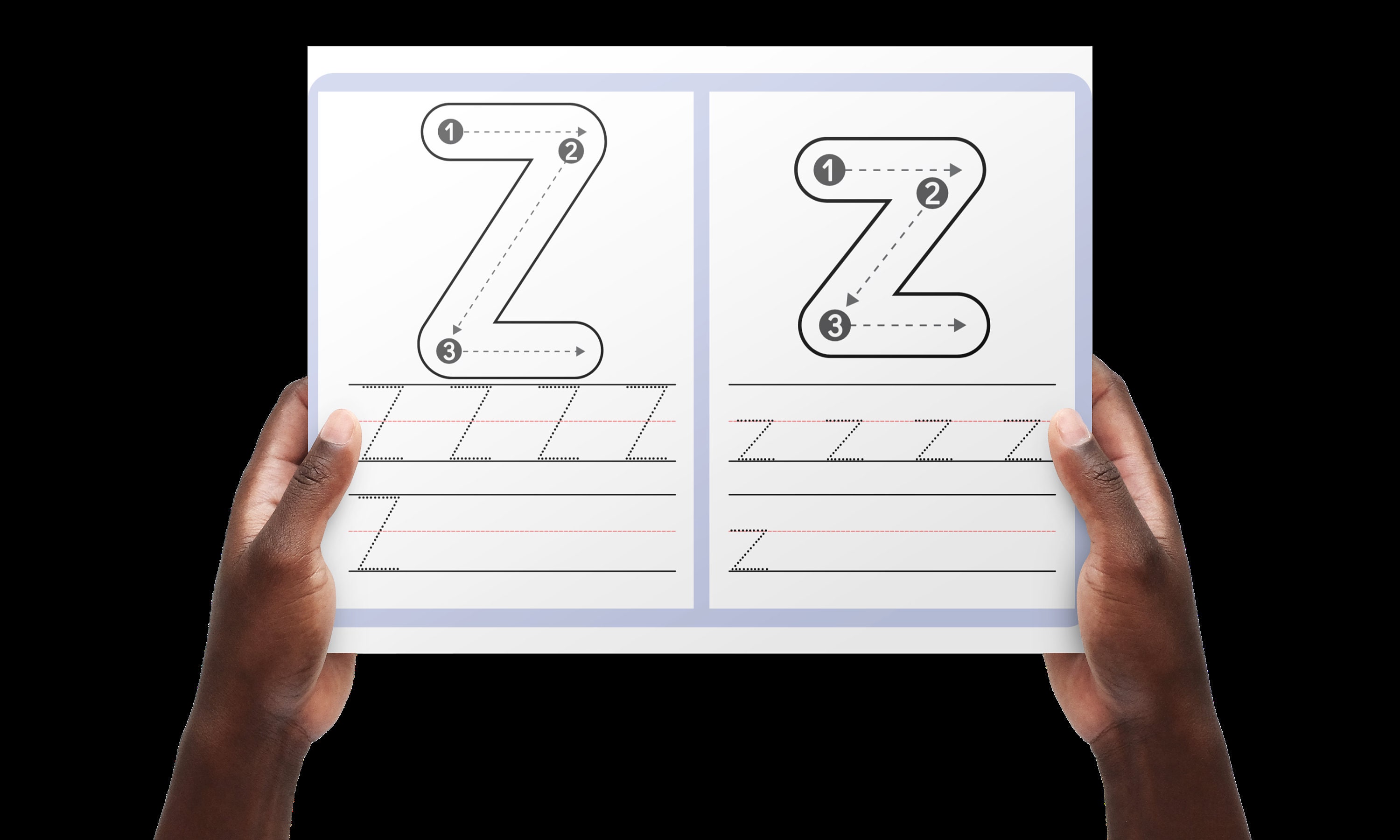 Alphabet Tracing Worksheets A-Z / ABC Tracing Workbook /handwriting ...