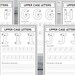 26 Printable Uppercase Alphabet Tracing Worksheets,preschool ...