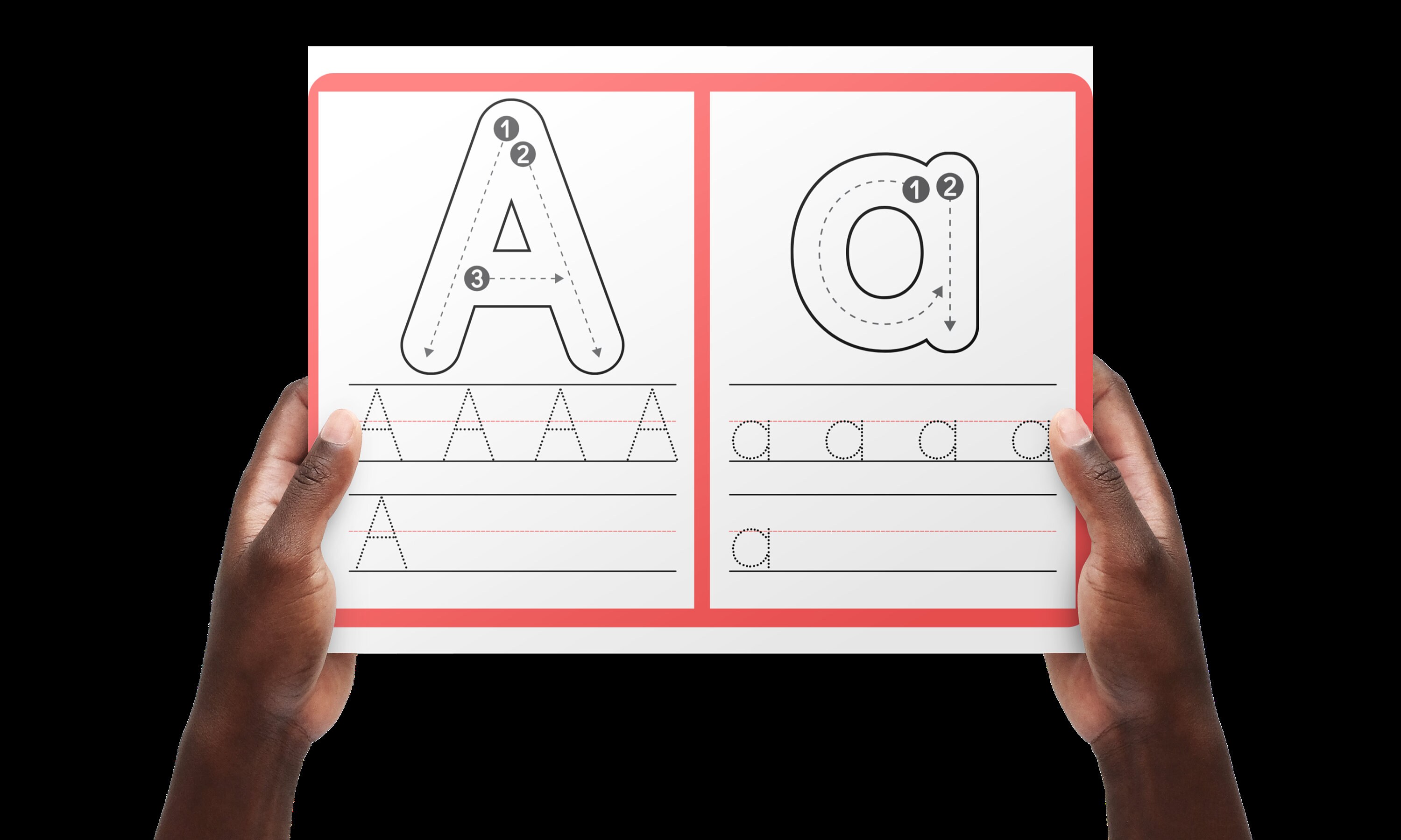 Alphabet Tracing Worksheets A-Z / ABC Tracing Workbook /handwriting ...