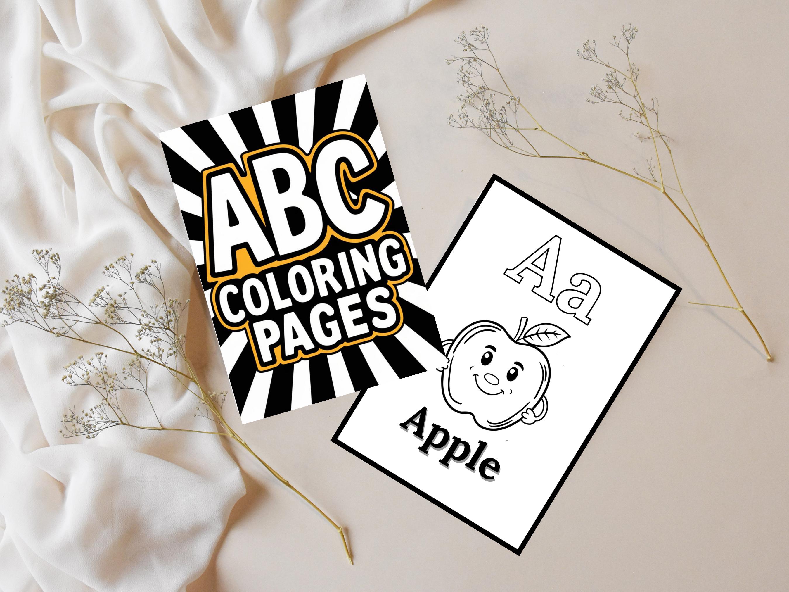 ABC Coloring Pages, Printable Alphabet Coloring Pages, Letter Coloring ...